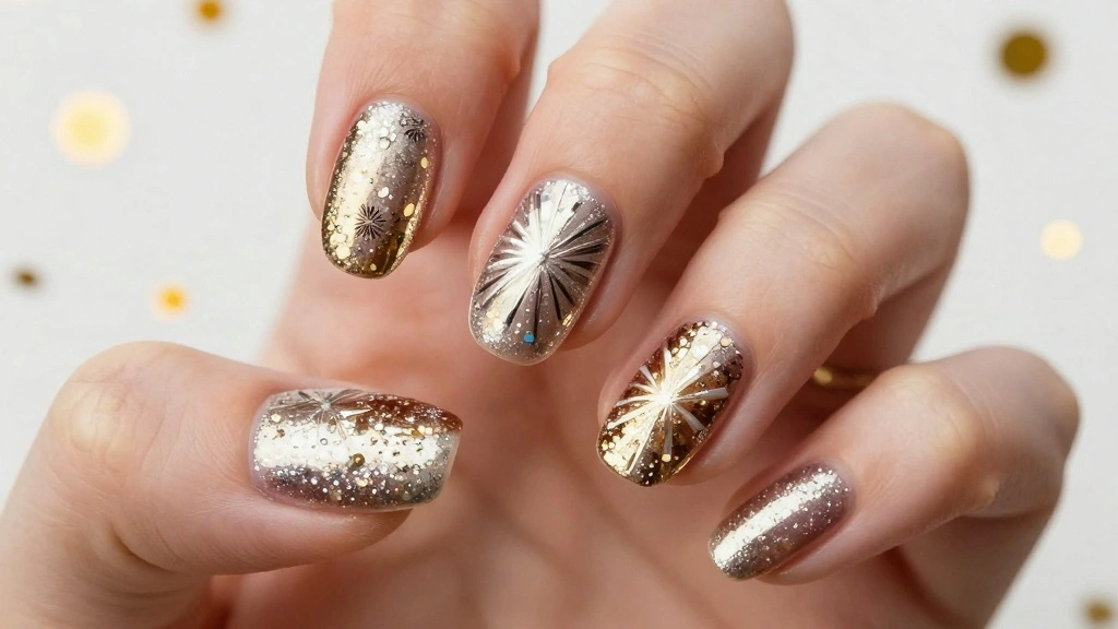 21 Incredible Nye Nails That Will Inspire Your New Year’s Celebrations ...